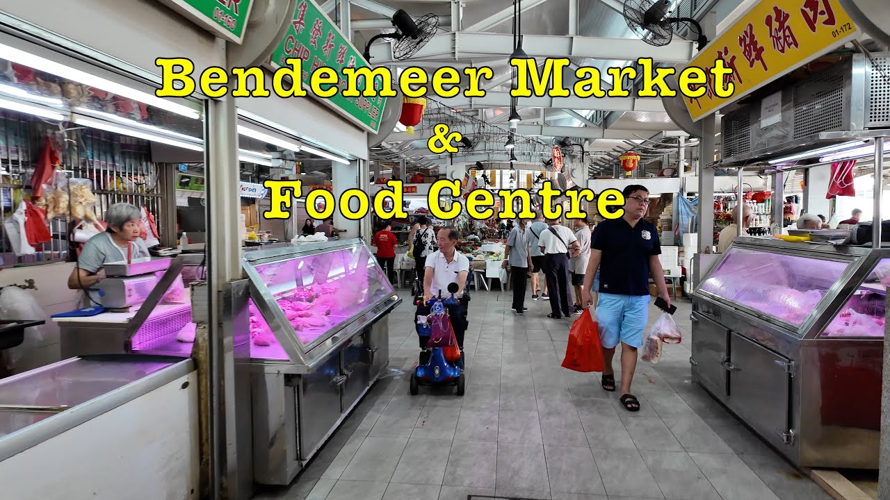 Bendemeer Market & Food Centre Tour 4K #market #foodcentre #singapore #pocket3 #walkingtour ...