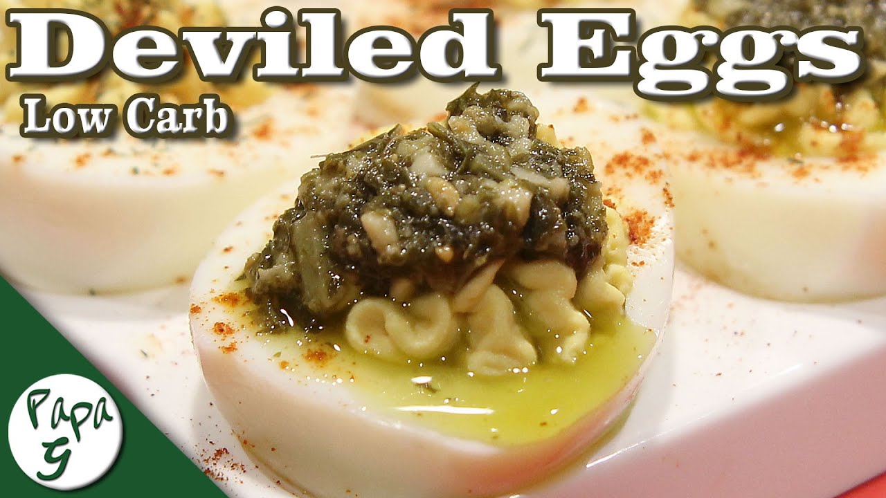 Classic Deviled Eggs – Low Carb Keto Recipe - YouTube