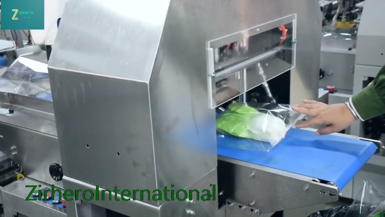 Vegetable Packing Machine - YouTube
