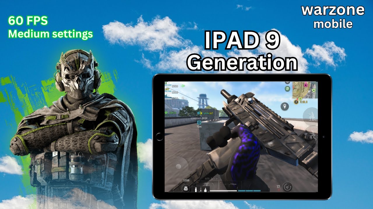 warzone mobile Gameplay on Ipad 9th generation #warzone #warzonemobilemobile #warzonemobile # ...
