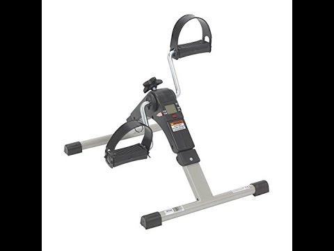 Drive Medical Deluxe Folding Exercise Peddler with Electronic Display ...