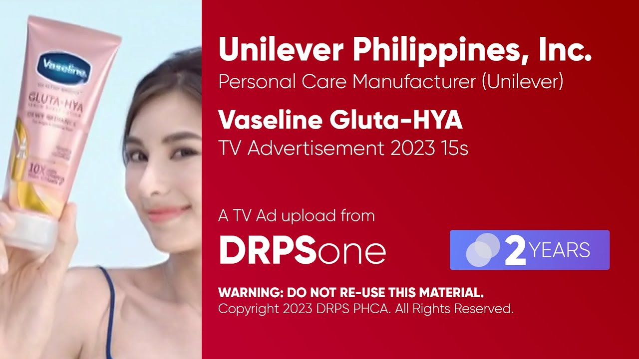 Vaseline Gluta-HYA TV Ad 2023 15s (Philippines) - YouTube