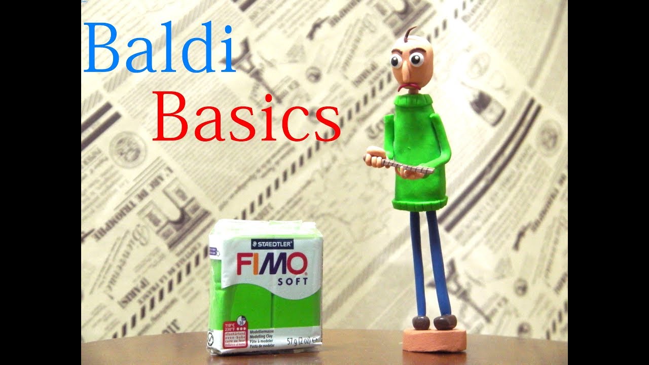 Baldi ★Baldi's BASICS in Education and Learning! Polymer Clay "Tutorial ...