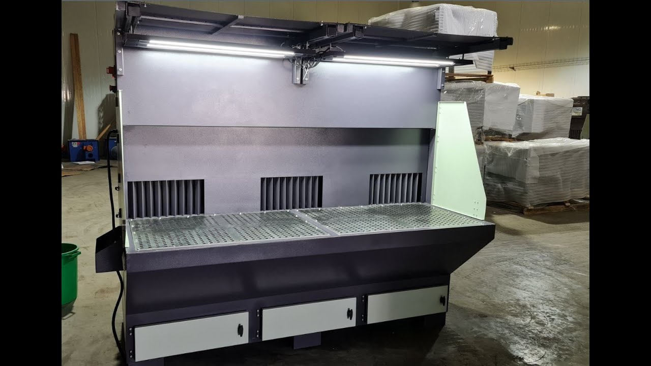 Downdraft & Backdraft Workstation - YouTube