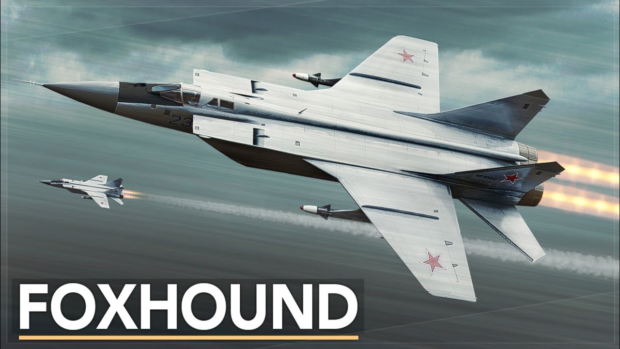 Russia's MIG-31 foxhound proving it's superiority - YouTube