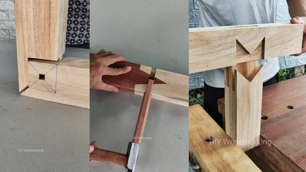 Japanese wood joinery compilation - YouTube