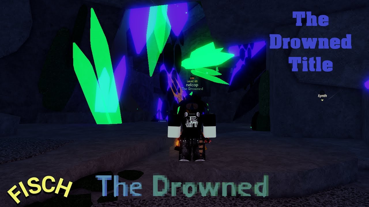 The Drowned title | Fisch tutorial - YouTube