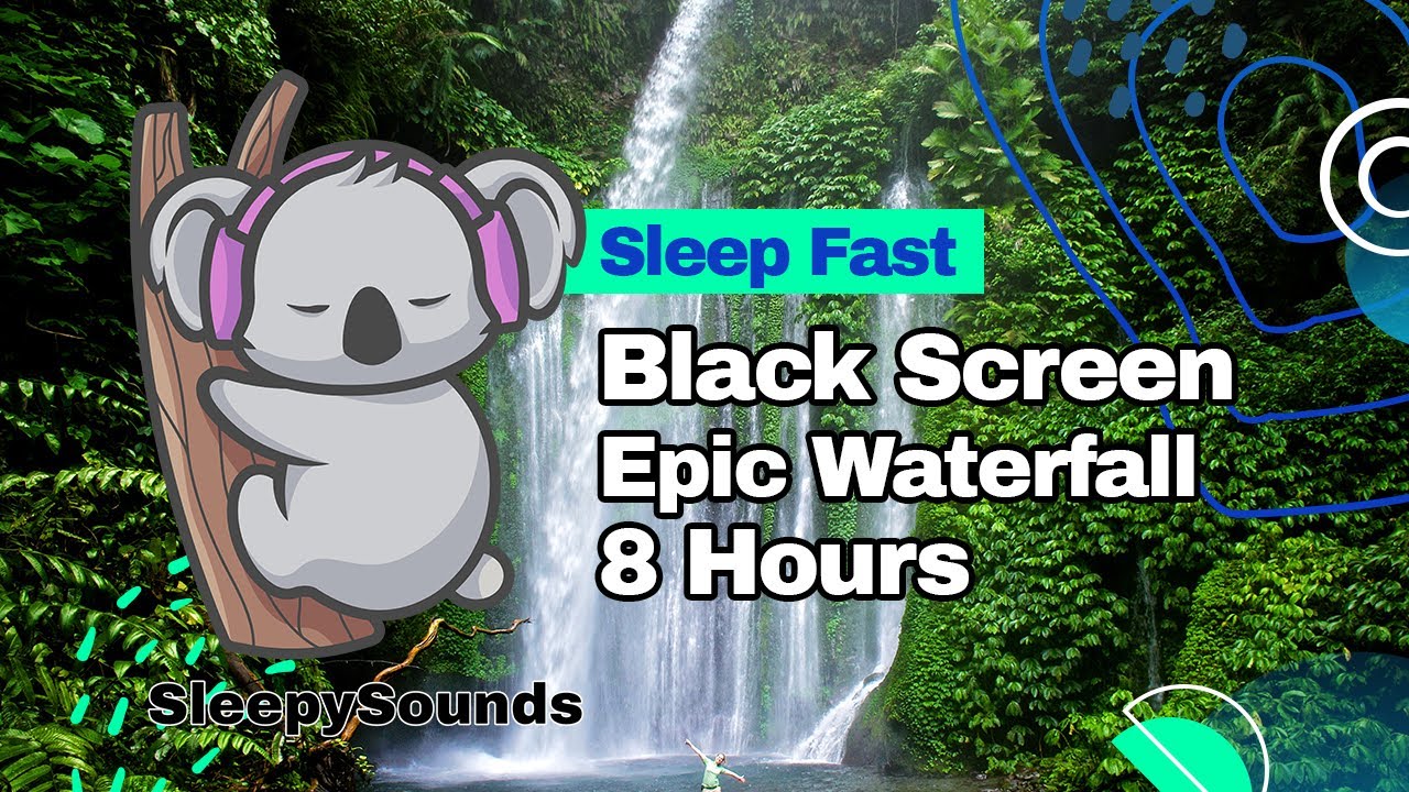 Epic Waterfall for a Deep Sleep: Hear the calming sound of an epic ...