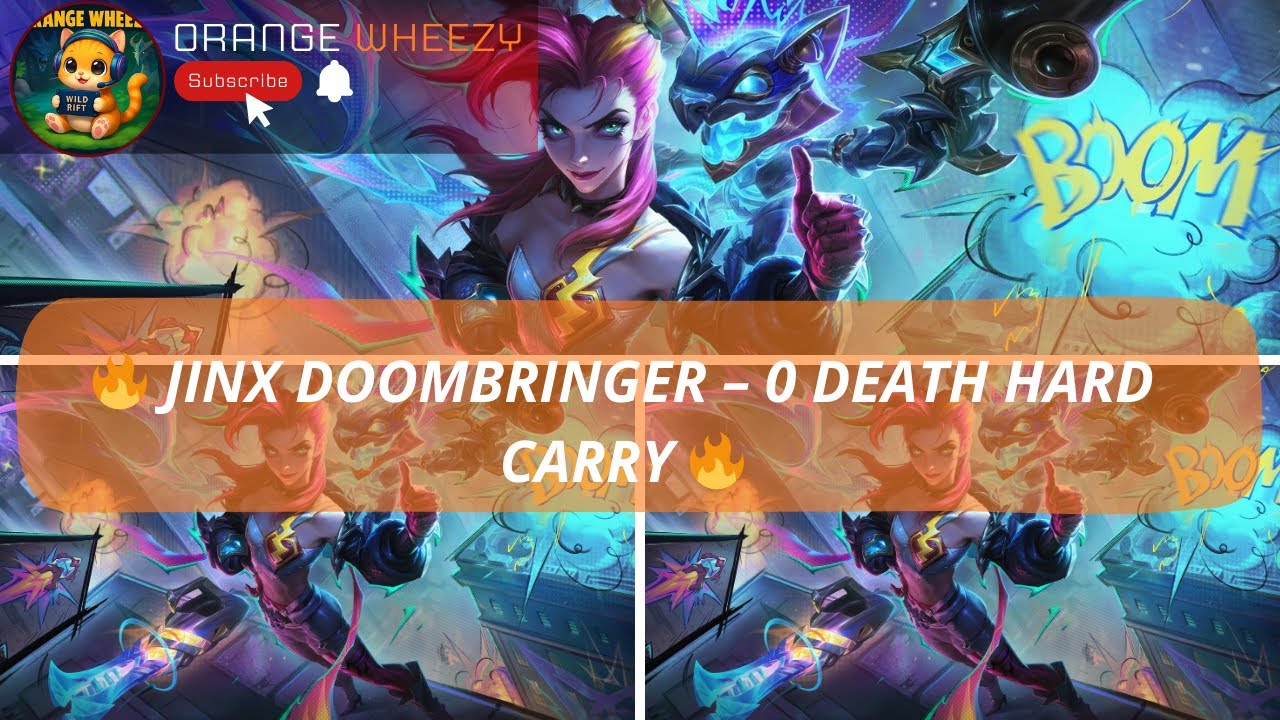 AWAKENED JINX – 0 DEATH HARD CARRY 🔥 Supervillain Jinx Doombringer 🔥 ...