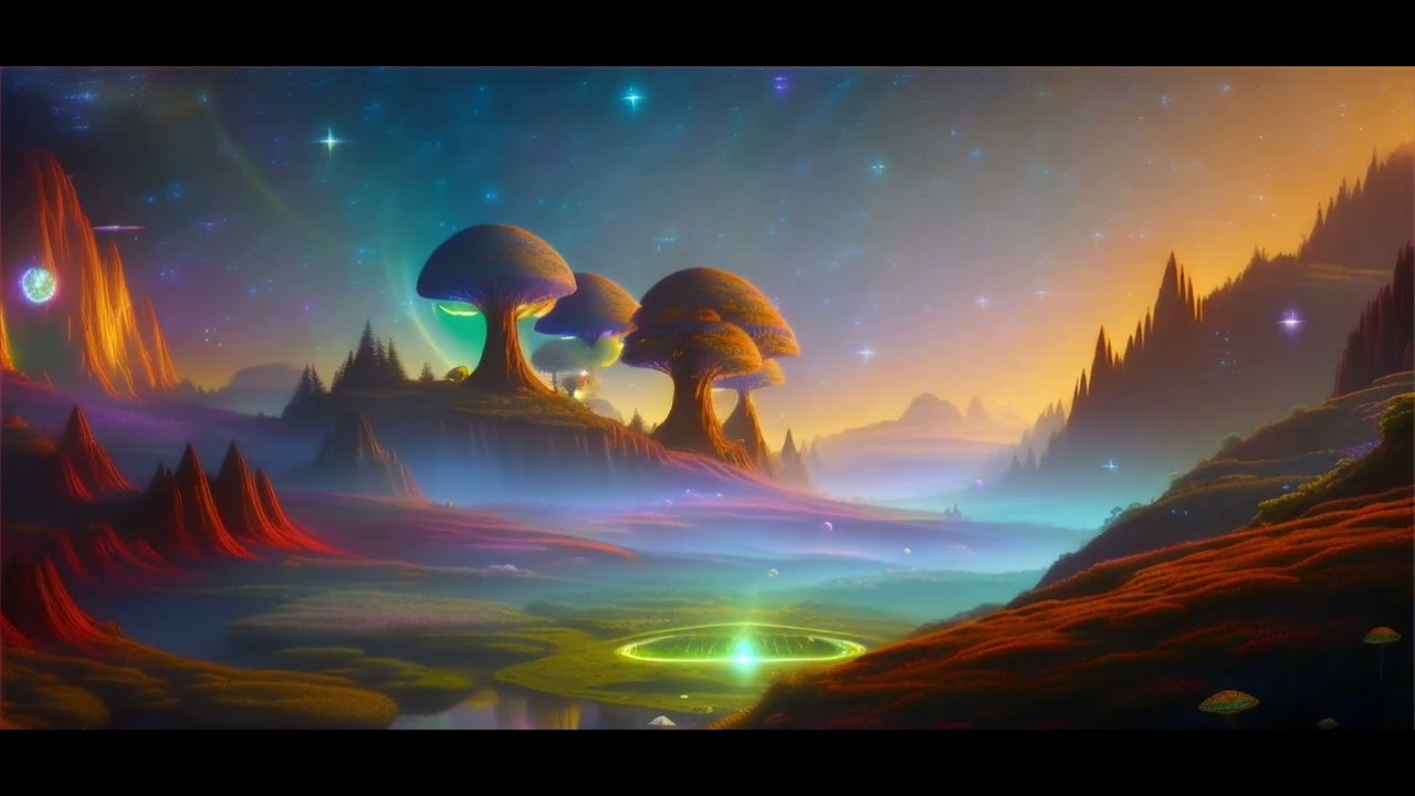 Starry Garden: Musical Odyssey Among Glowing Mushrooms and Planetary ...
