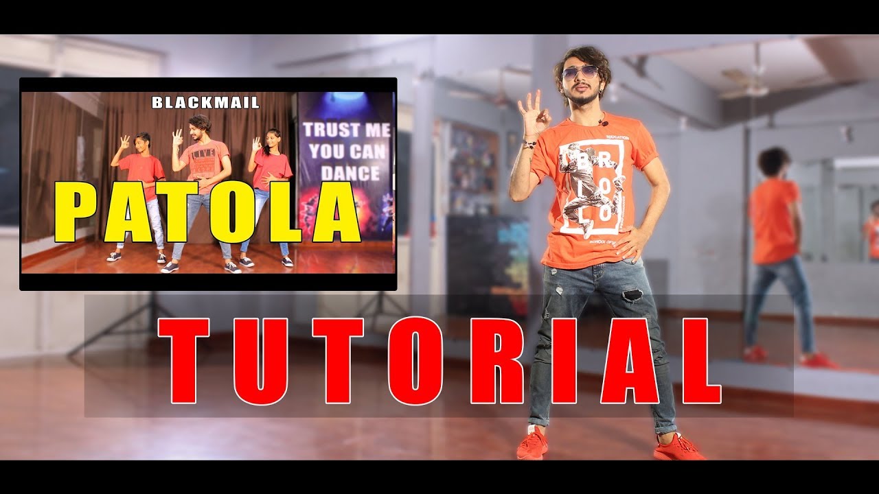 Patola Dance Tutorial Step By Step | Blackmail | Vicky Patel Choreography | Guru randhawa | Hip ...