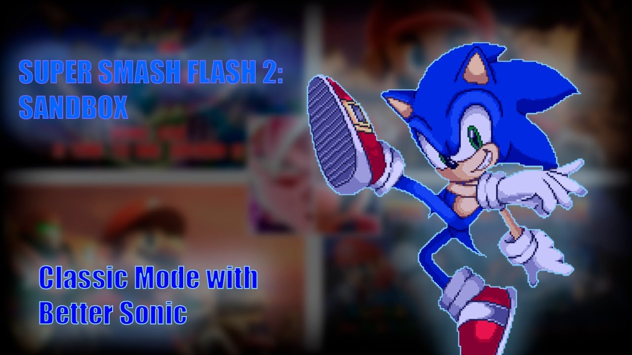 SSF2 Sandbox: Classic Mode with Better Sonic (HARD) - YouTube