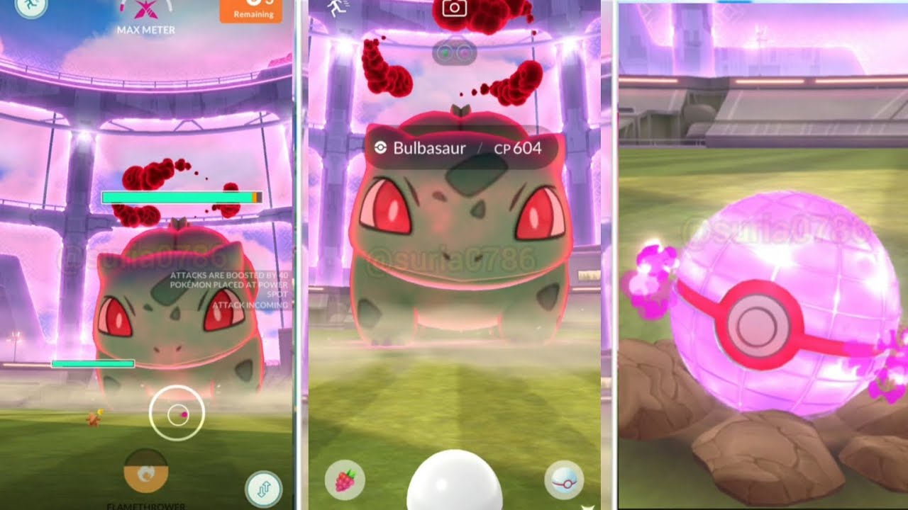 Battle with Dynamax Bulbasaur 🤯|| Dynamax pokemon go #anime #gaming #1k ...