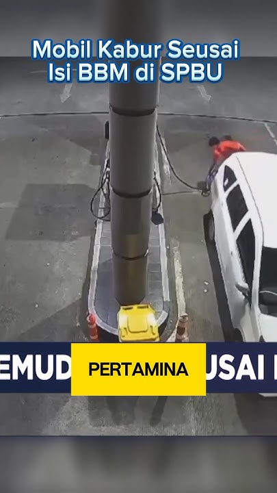 Viral Video Detik-detik Mobil Sigra Kabur Seusai Isi BBM #shorts - YouTube