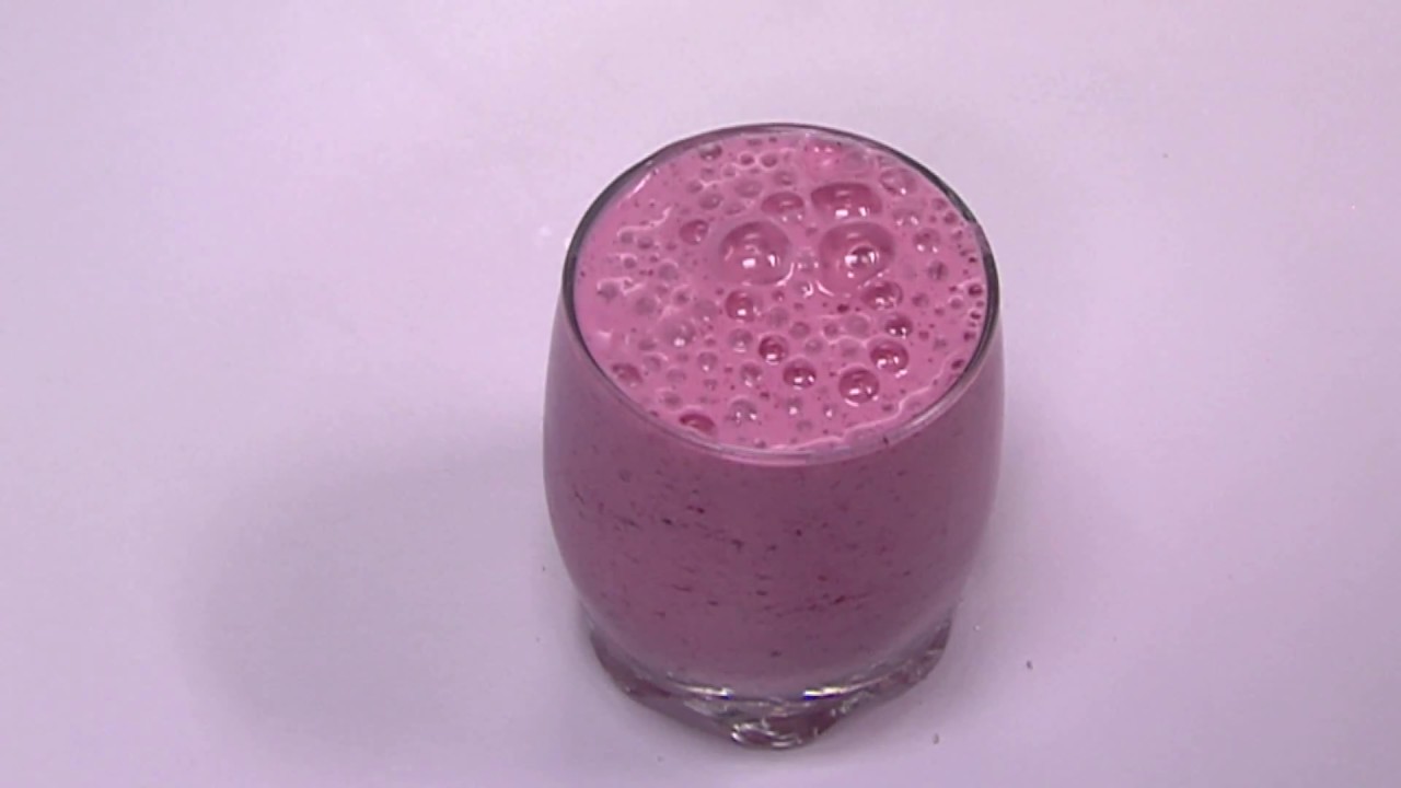 Como Preparar Smoothie de Mora- HogarTv por Juan Gonzalo Angel - YouTube