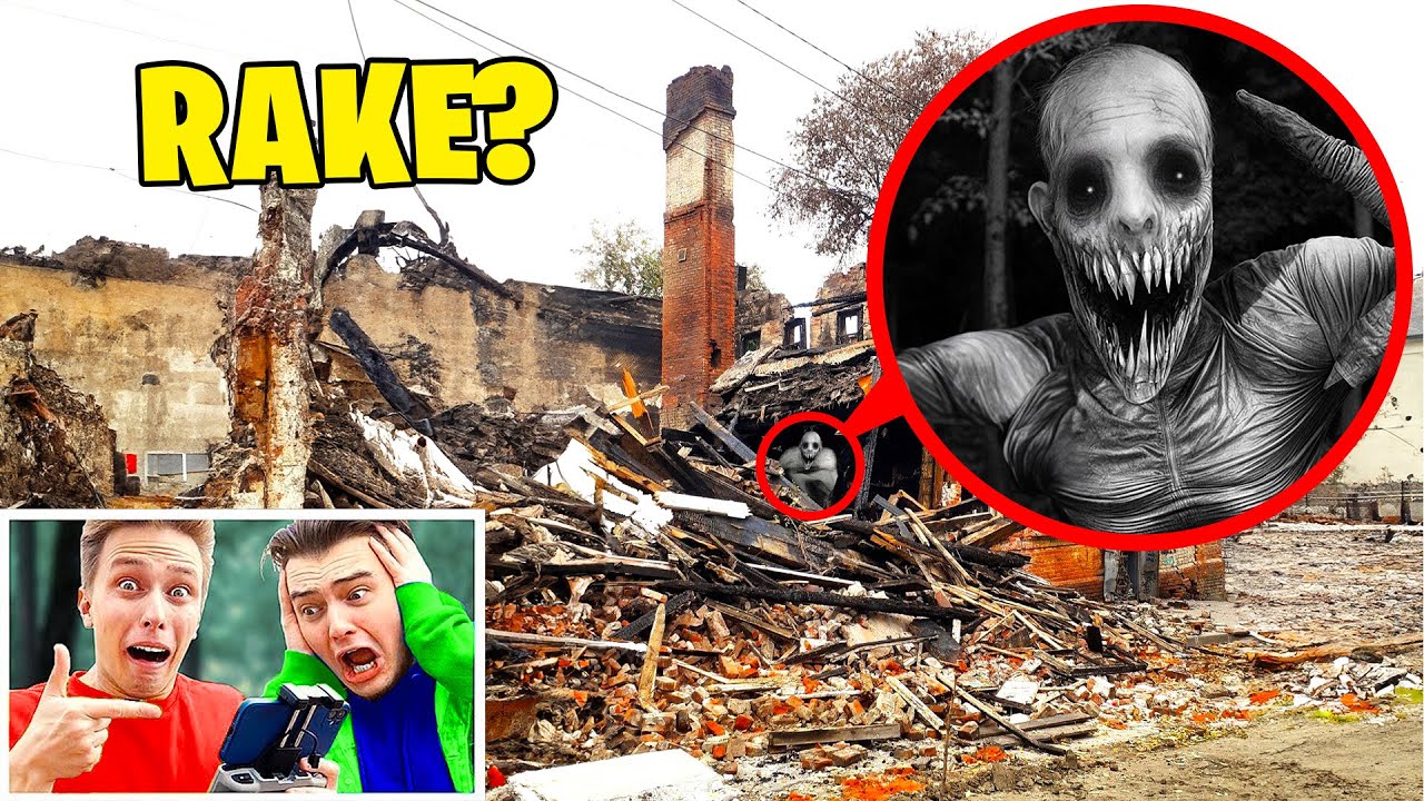 YOU WON'T BELIEVE WHAT MY DRONE CAUGHT ON CAMERA AT REAL THE RAKE **he ...