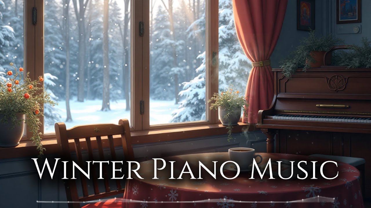 Soothing Winter Piano ️ | Calm & Cozy Piano Music for Cold Days - YouTube