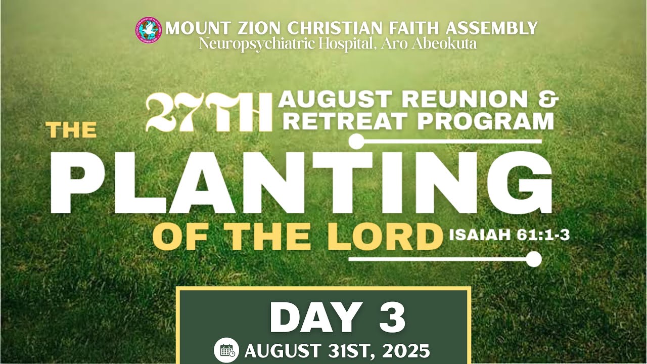 AUGUST REUNION AND RETREAT 2025 - YouTube