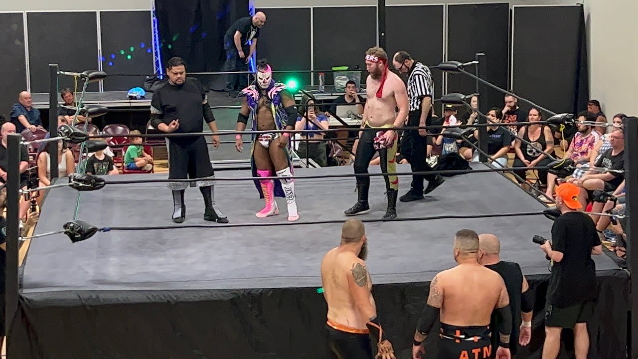 The Unforgiven (Robby Royce, ATM & Adrien Burton) vs Sammy Peppers ...