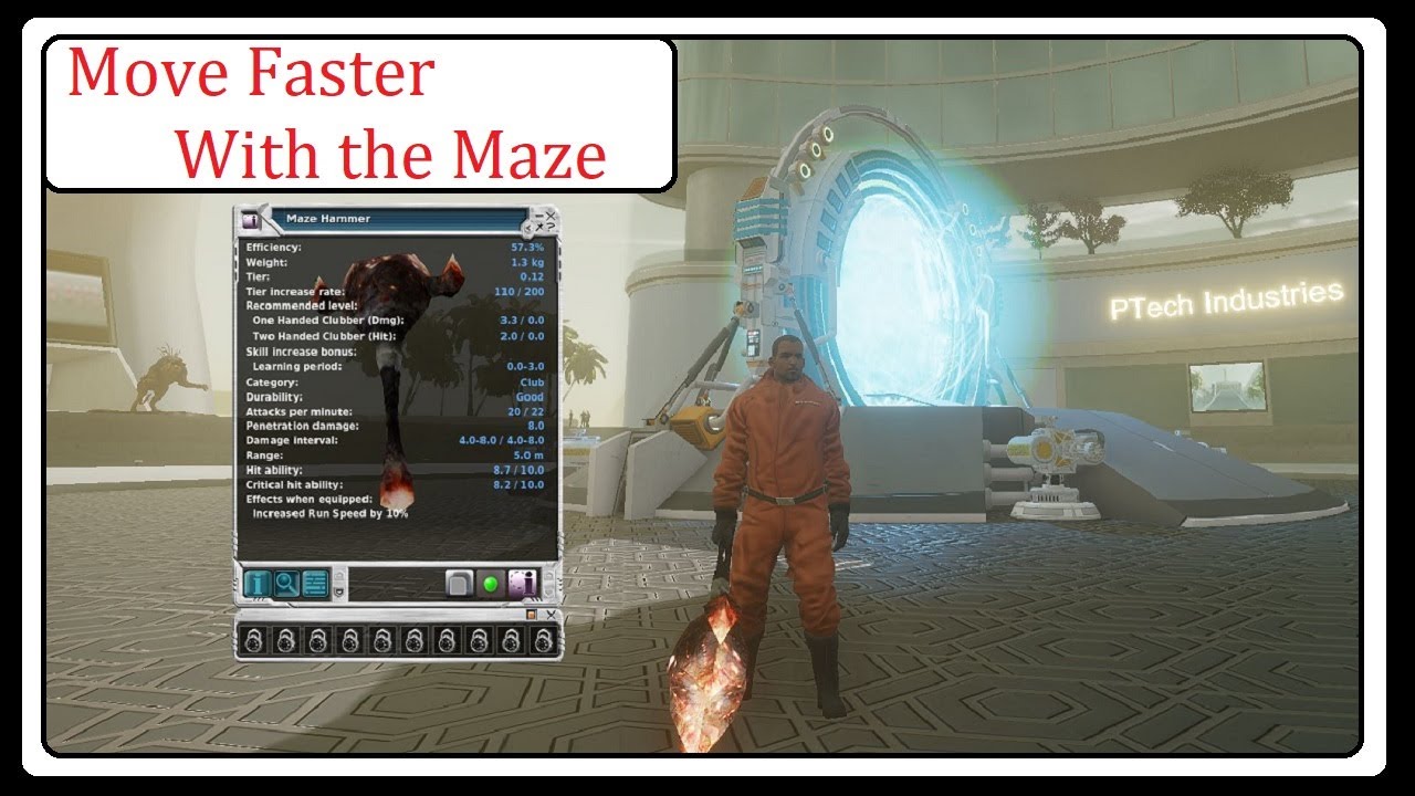 Entropia Universe - The Maze Hammer - YouTube