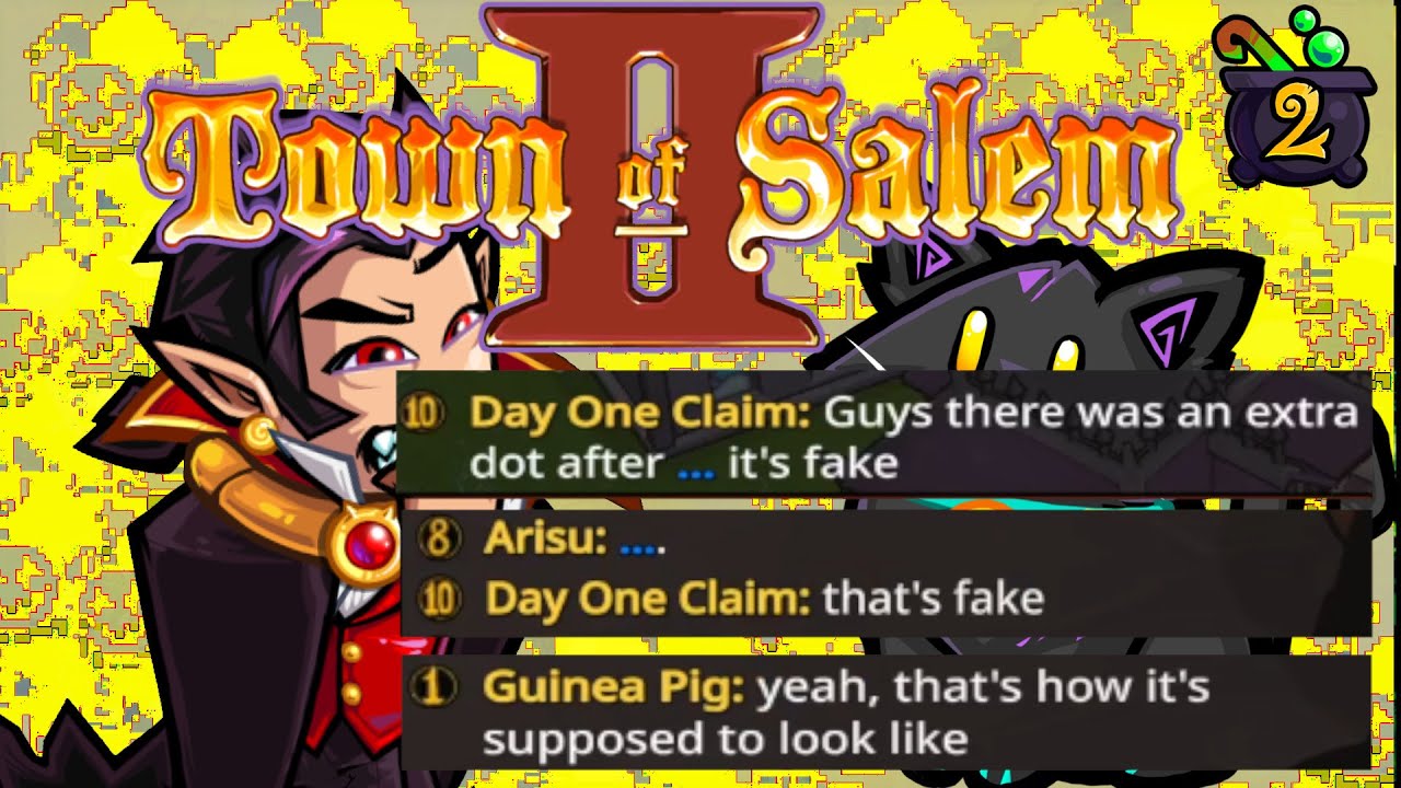 Dot dot dot....dot? | Town of Salem 2 Epic Jester W - YouTube