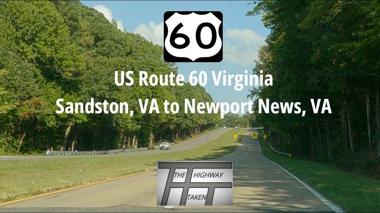 US Route 60 – Sandston, VA to Newport News, VA - YouTube