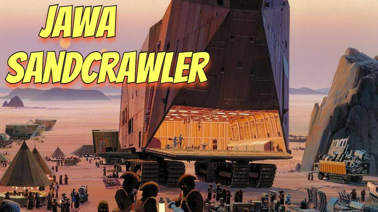 Jawa Sandcrawler's TAKEN from Tatooine Miners? | Star Wars Explained # ...