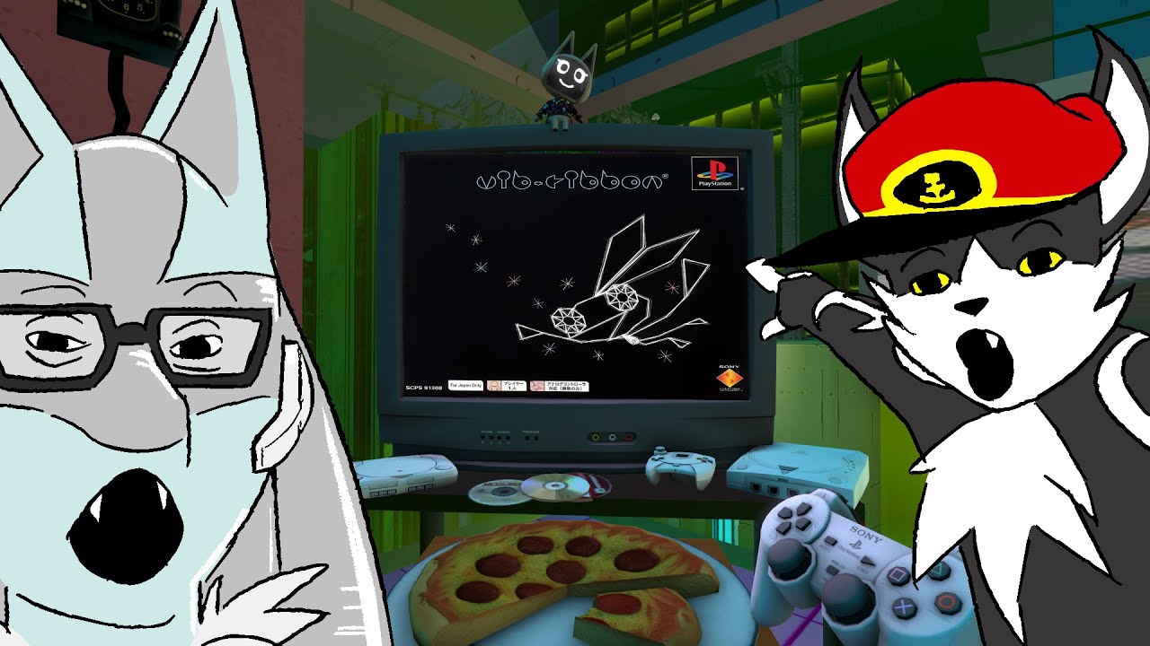 Eng Vtuber l TOONCAT TV in: VIB-RIBBED FOR YOUR PLEASURE (vib-ribbon ...