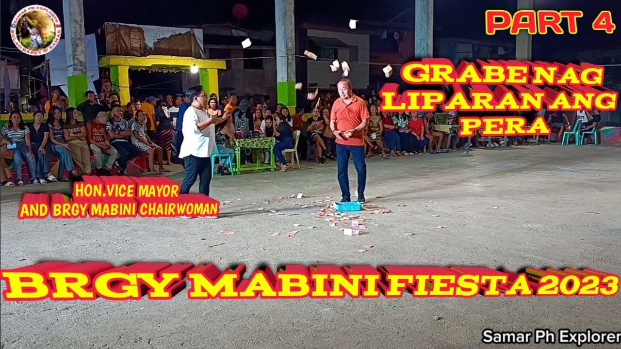 VICE MAYOR OF BASEY AND KAPITANA OF BRGY MABINI - YouTube
