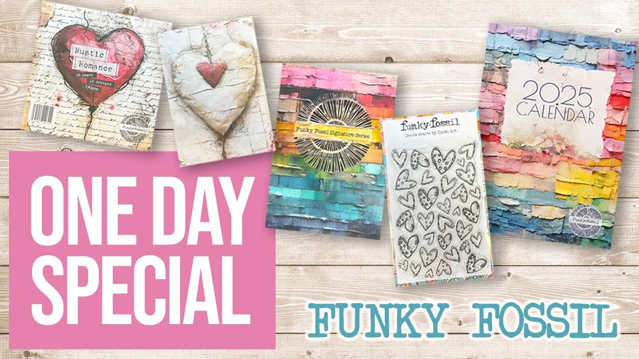 FUNKY FOSSIL ONE DAY SPECIAL - Join Sarah for her premier of RUSTIC ...