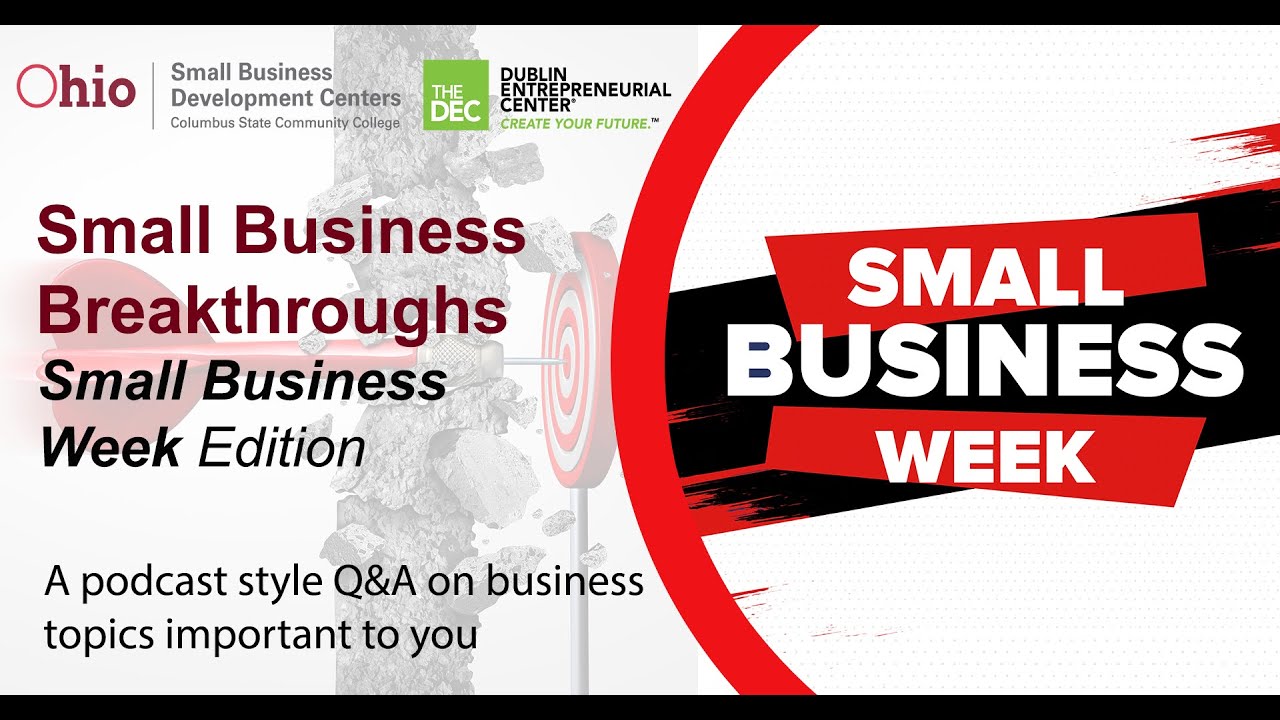 Small Business Breakthroughs: Small Business Week Edition - YouTube