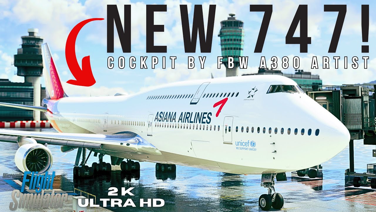 *NEW 747* Textures by FBW A380 Artist! | MASSIVE "Clean" UPDATE ...