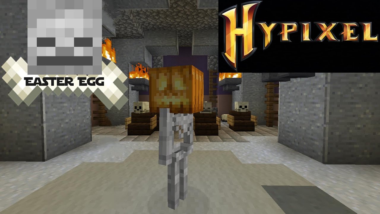 Hypixel Spooky Scary Skeletons Easter Egg! - YouTube