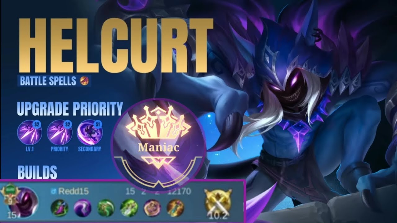 EXPLOSIVE BURST DAMAGE | HELCURT MANIAC | MOBILE LEGENDS | May 5, 2024 ...