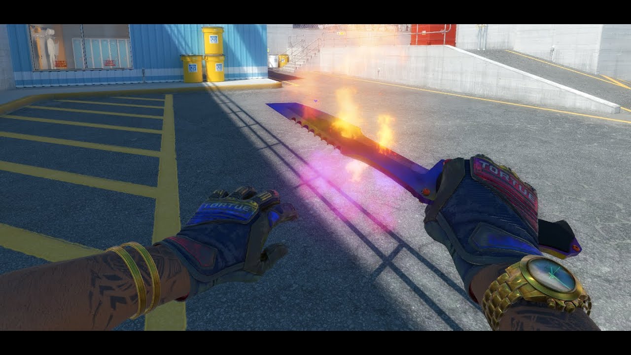 How To Set Knife On Fire In CS2 - YouTube