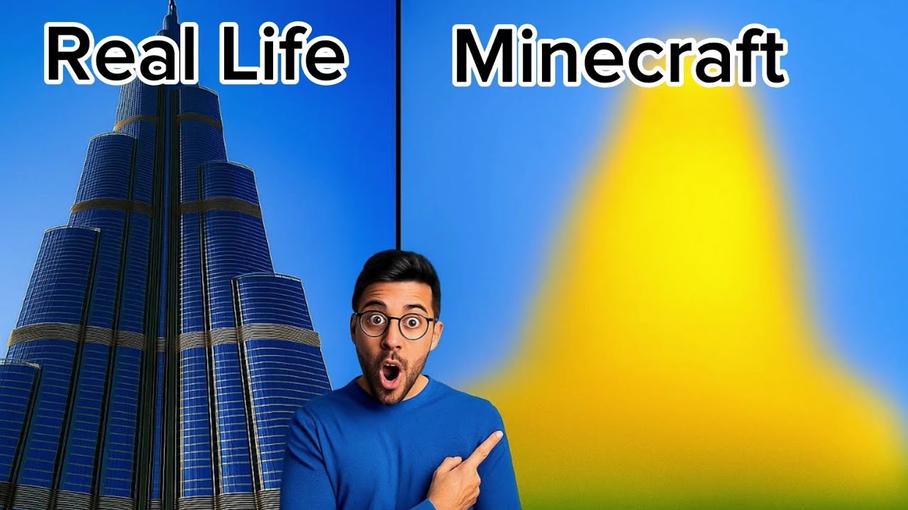 Real Life Buildings If Became In Minecraft! - YouTube