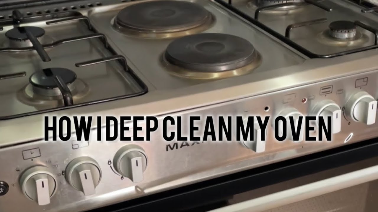 HOW TO GET RID OF GREASE BUILD UP AND GRIME ON YOUR STOVE OR OVEN # ...