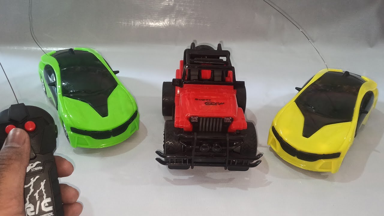 Remote Control Jeep & remote control RC car unboxing #unboxing #toys ...