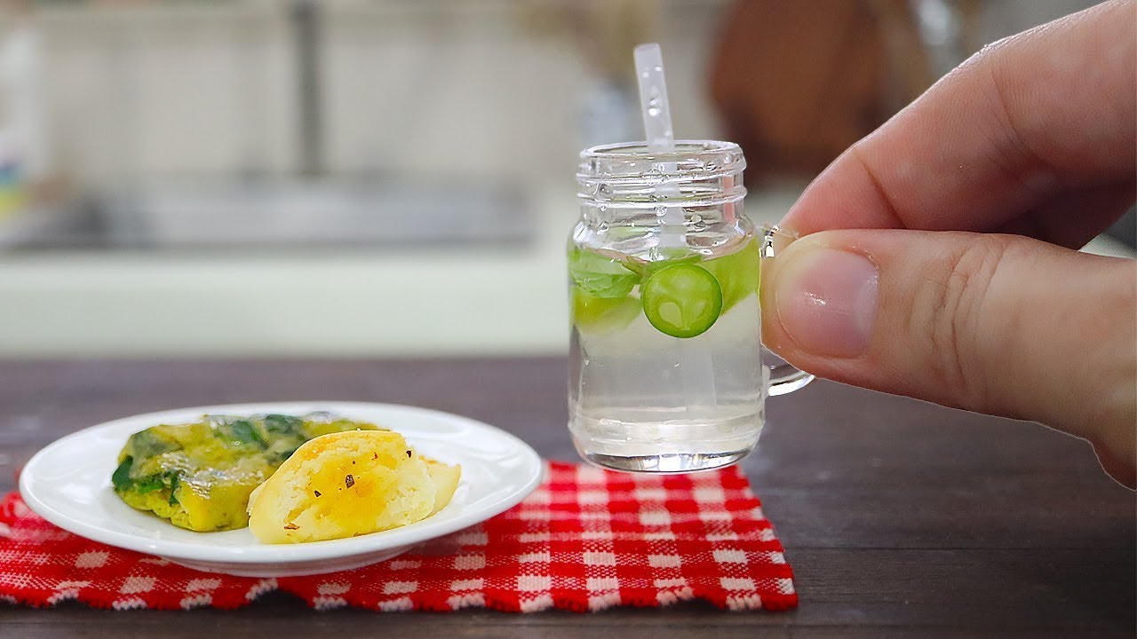 Spinach Omelette | MINI Food TOY FOOD Cooking KITCHEN PLAY SET ...