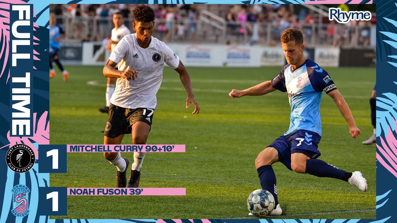 Forward Madison FC vs. Fort Lauderdale CF - Game Highlights - YouTube