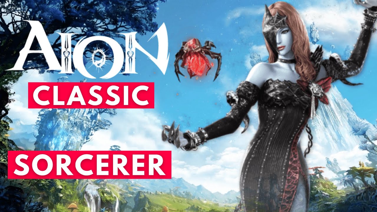 Aion Classic CLASSES - Sorcerer Class Skills & Skillbooks Preview ...