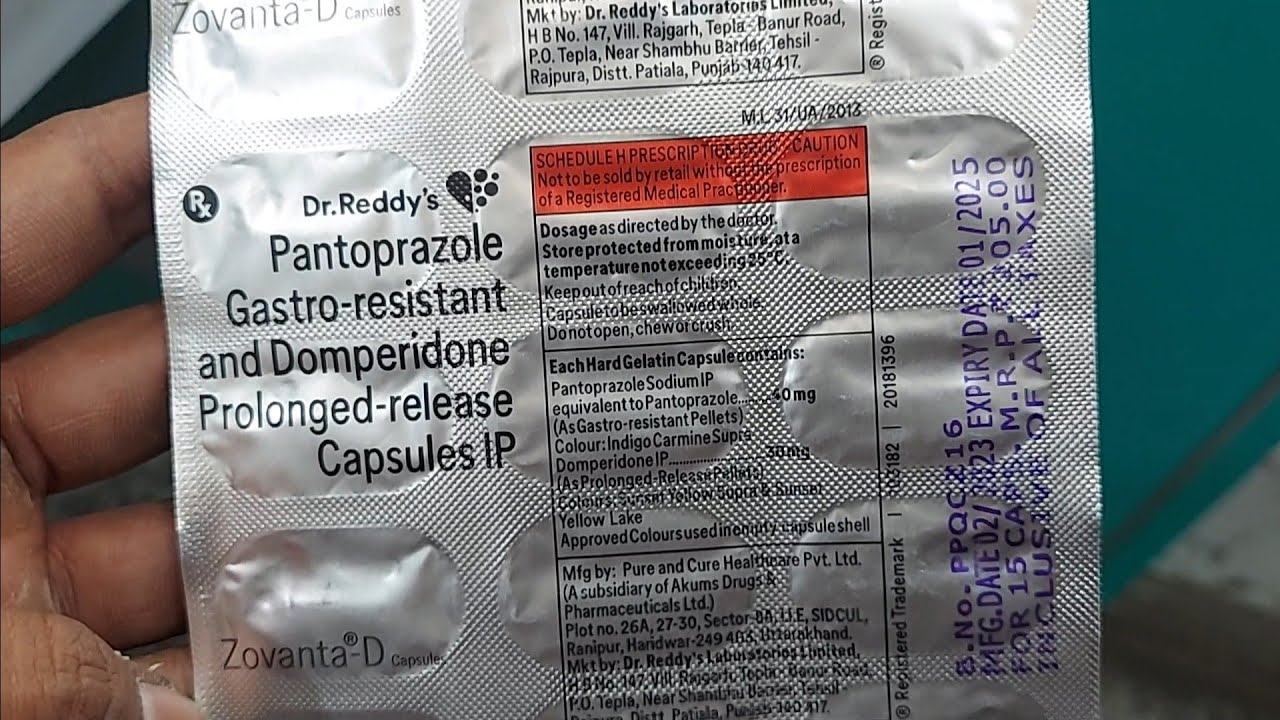 Zovanta D Capsule uses| गैस की कैसी भी समस्या हो Pantoprazole and ...