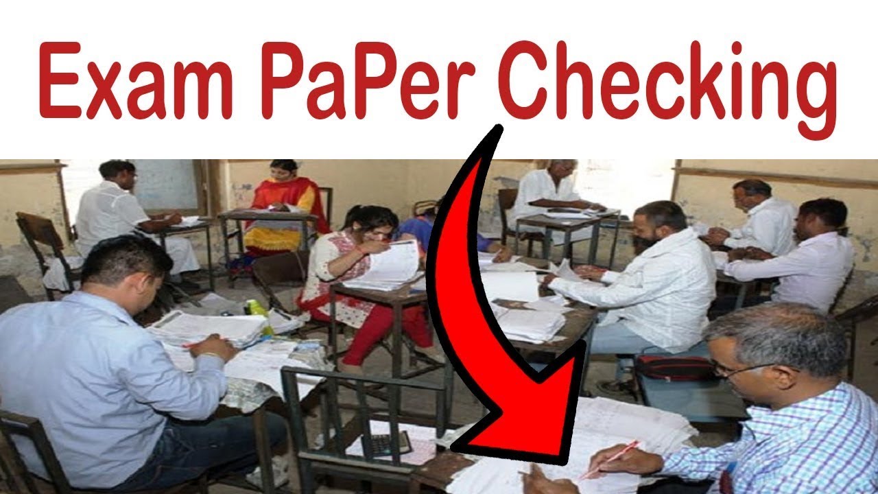 Board Copy Checking Video | How Board Paper Check |Exam me copy kaise ...