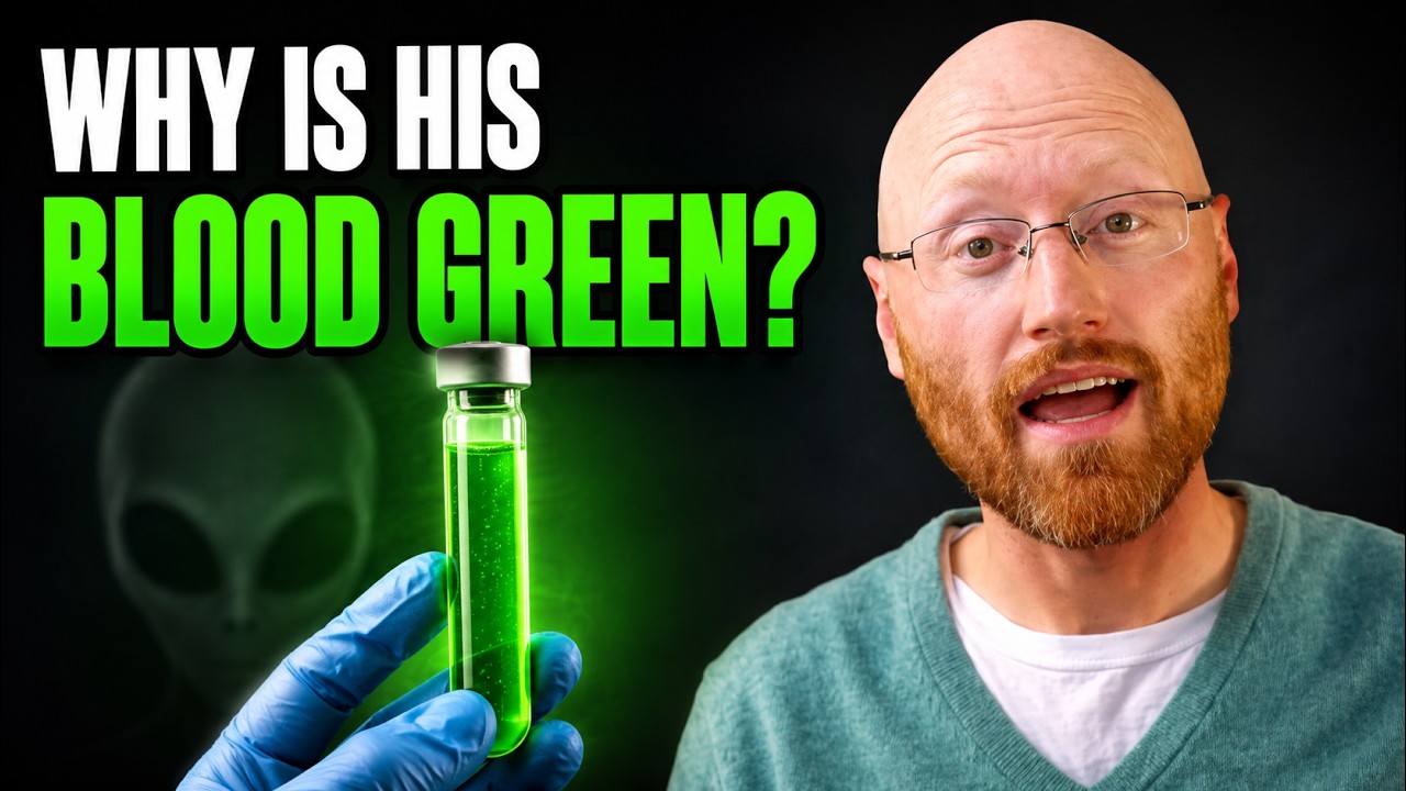 GREEN Blood, ALIENS, Bilirubin, and Healing Faster - YouTube