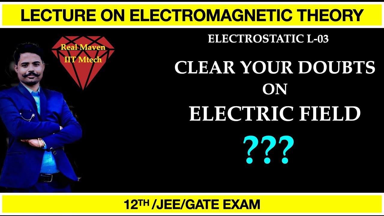 Electric Field | Electrostatic | EM Theory Lecture-03 - YouTube