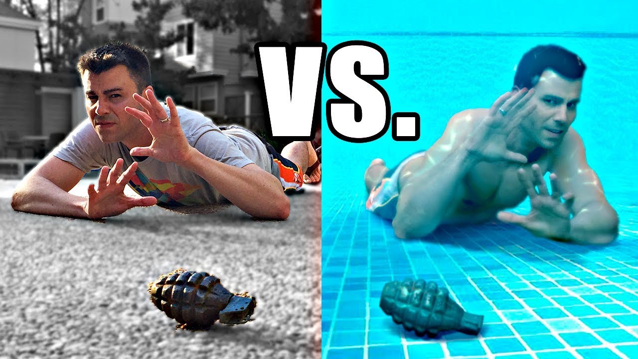 Cómo Sobrevivir a la Explosión de una Granada - YouTube