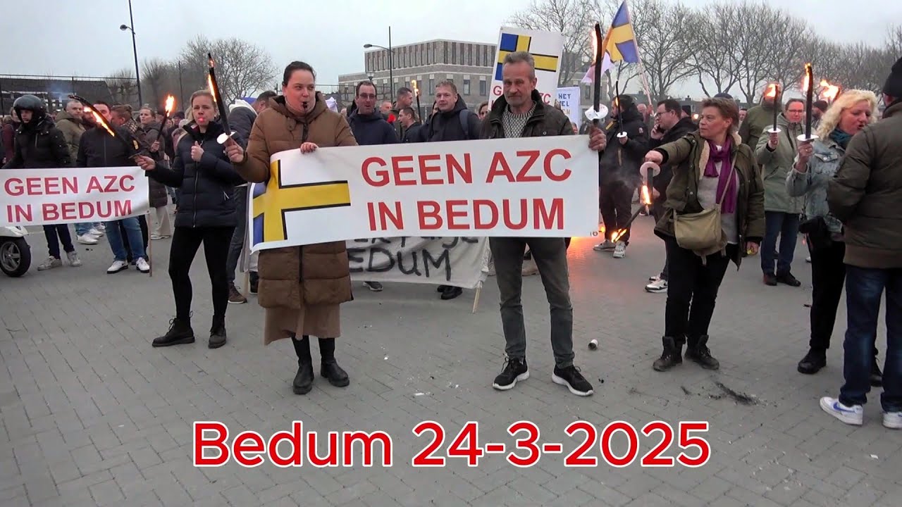 Bedum. GEEN AZC IN BEDUM. 24-3-2025. - YouTube