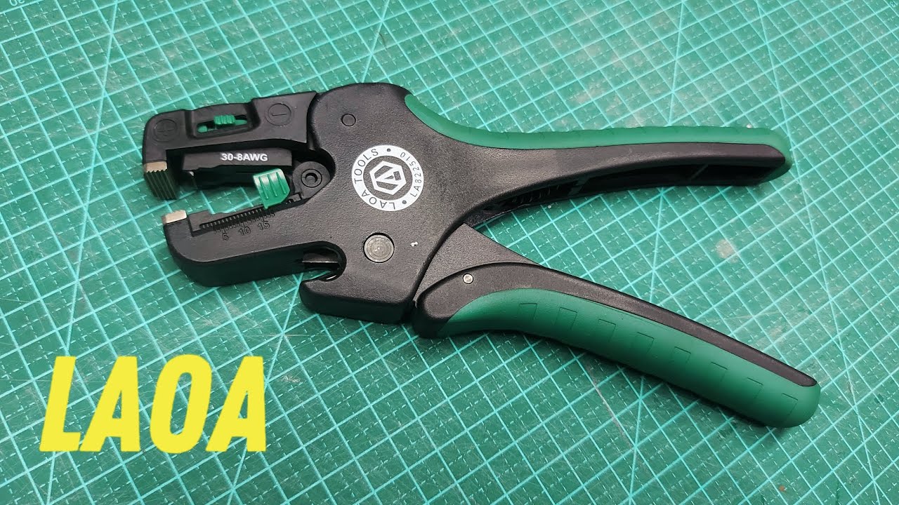 Alicate decapador Laoa LA822510 - YouTube