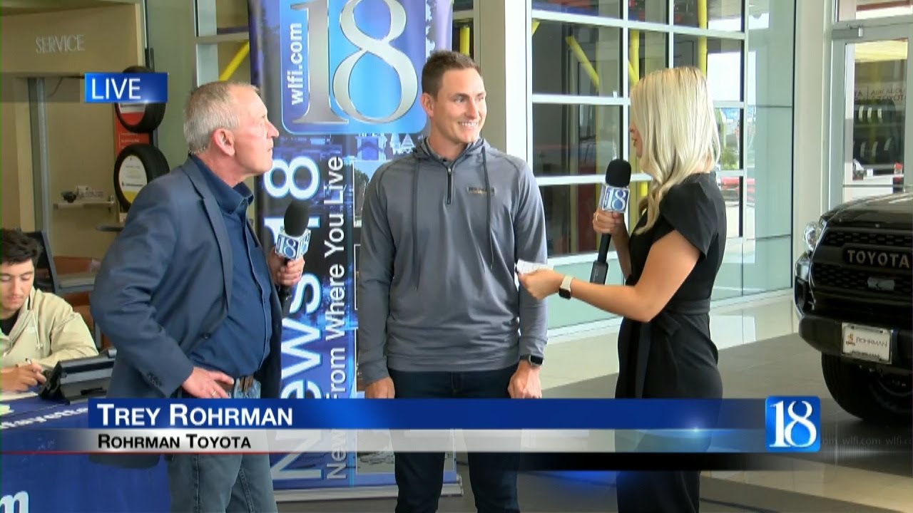 Live interview with Trey Rohrman of Rohrman Toyota at First Responders ...