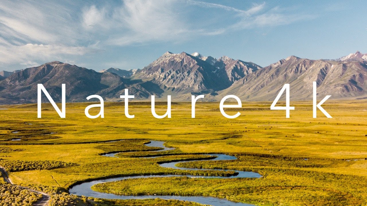 Nature 4k (Ultra HD)⎢Part 5⎜Relaxing Music⎜Earth from Above⎢Mountains ...